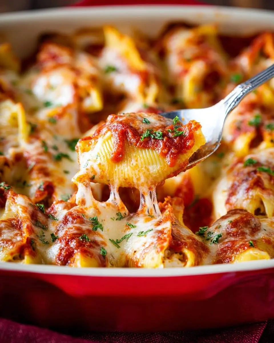 Cheesy Stuffed Shells Recipe | Easy Baked Pasta Dinner