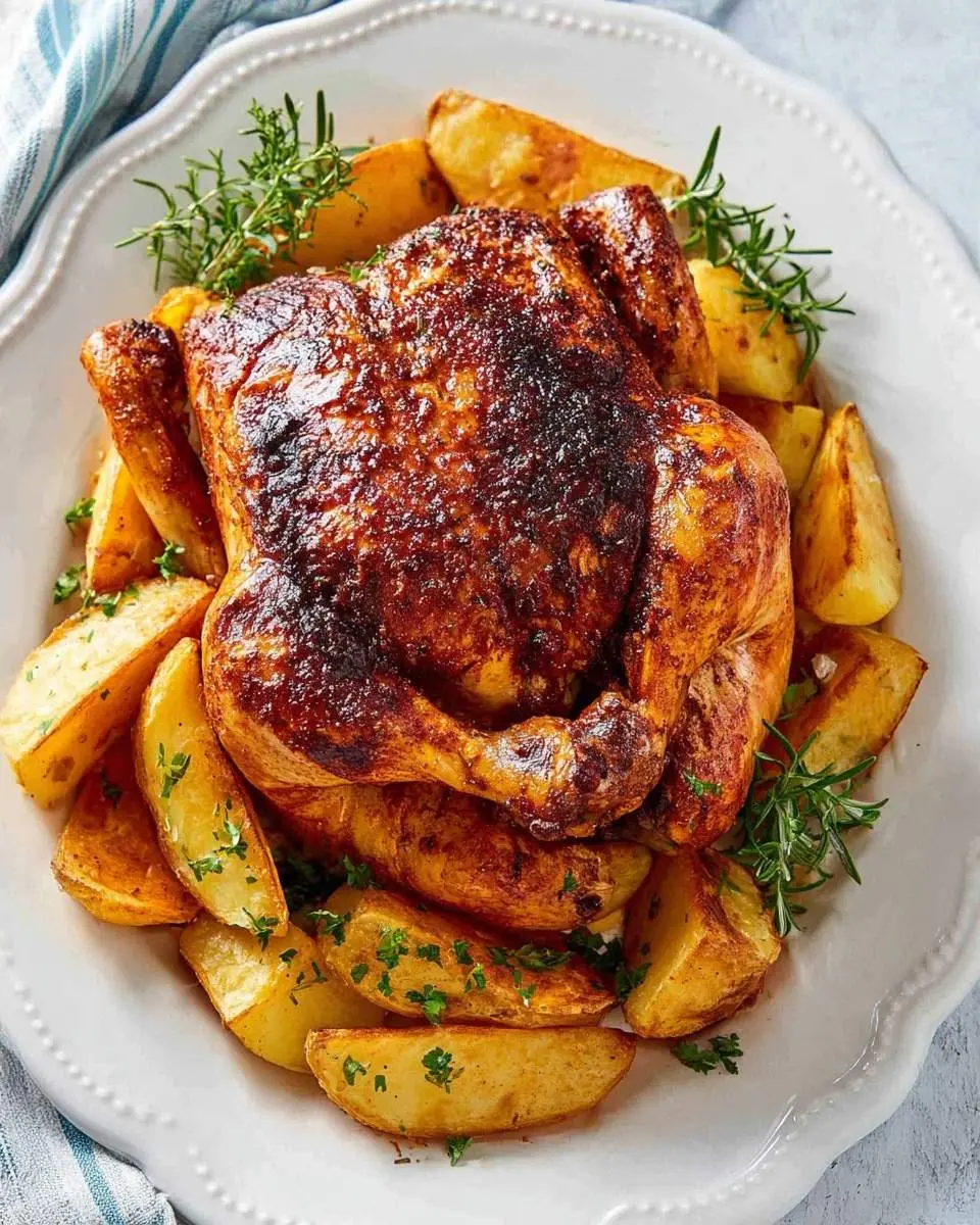 Air Fryer Whole Chicken