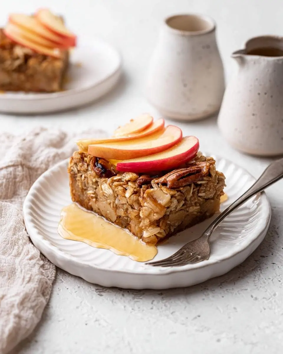 apple oatmeal bake