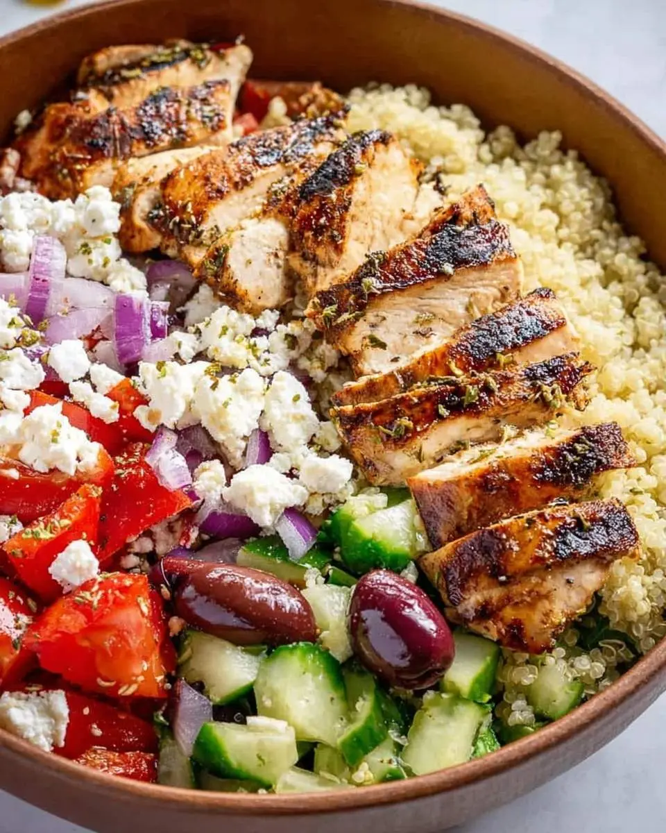Mediterranean Chicken Bowl