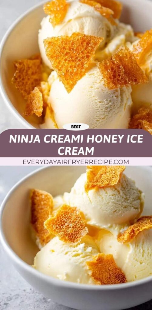 Ninja Creami Honey Ice Cream