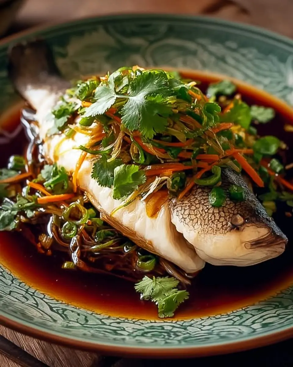 Chinese Steamed Fish