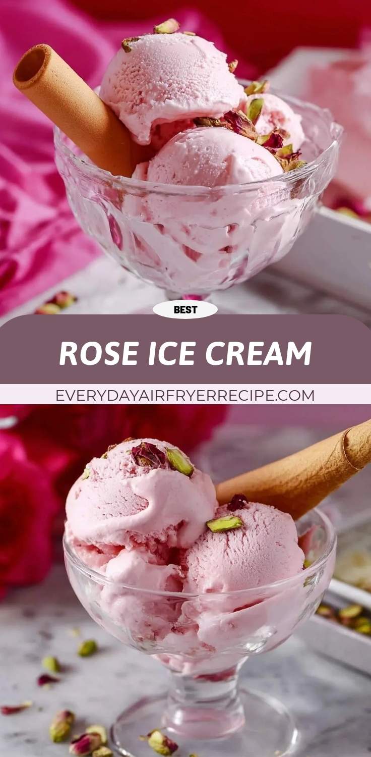 Rose Ice Cream