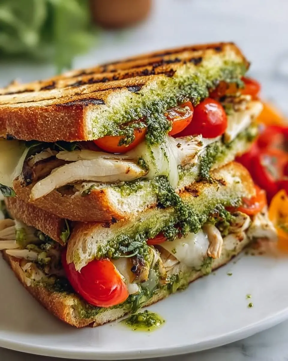 chicken pesto sandwich recipes