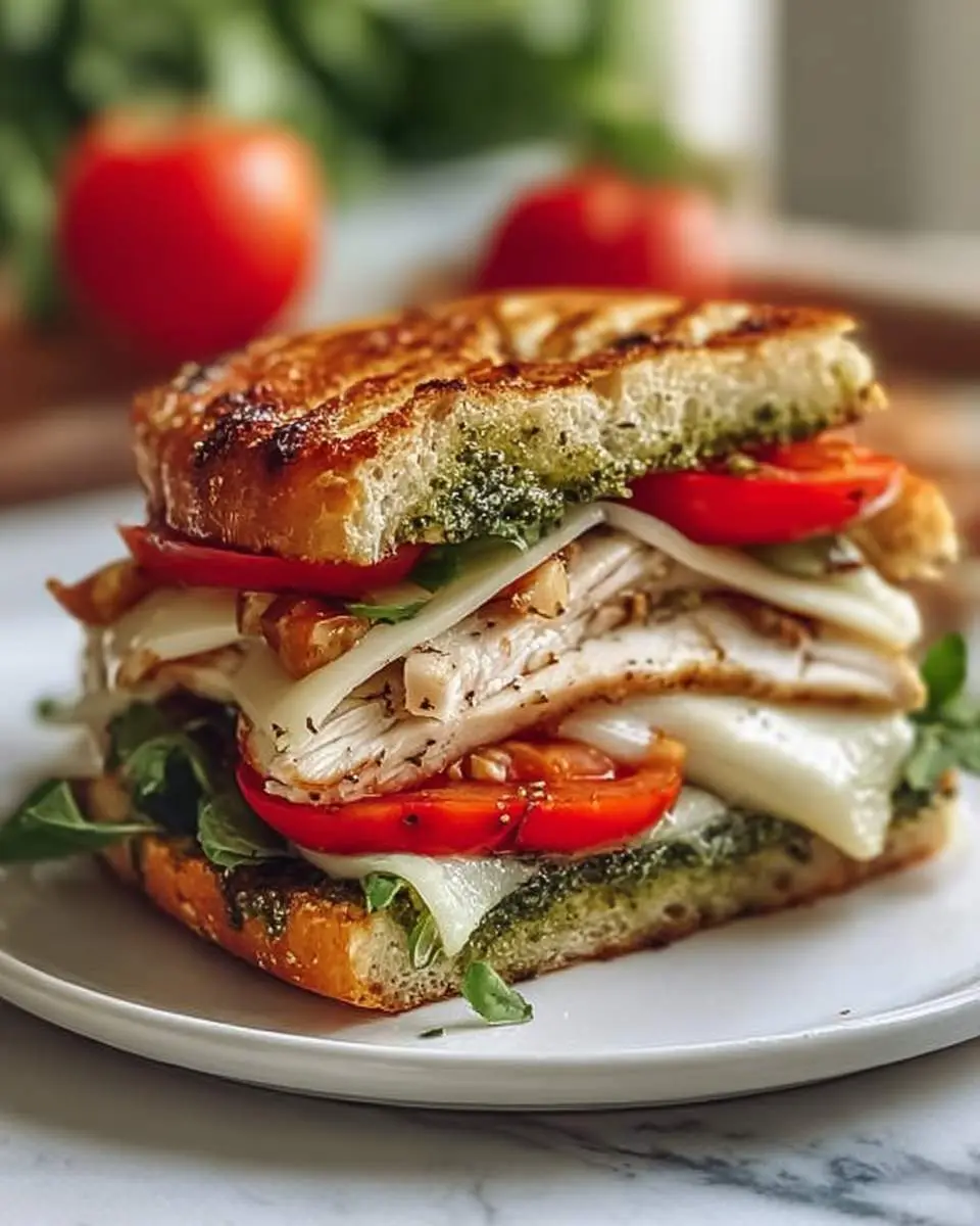 chicken pesto sandwich recipes