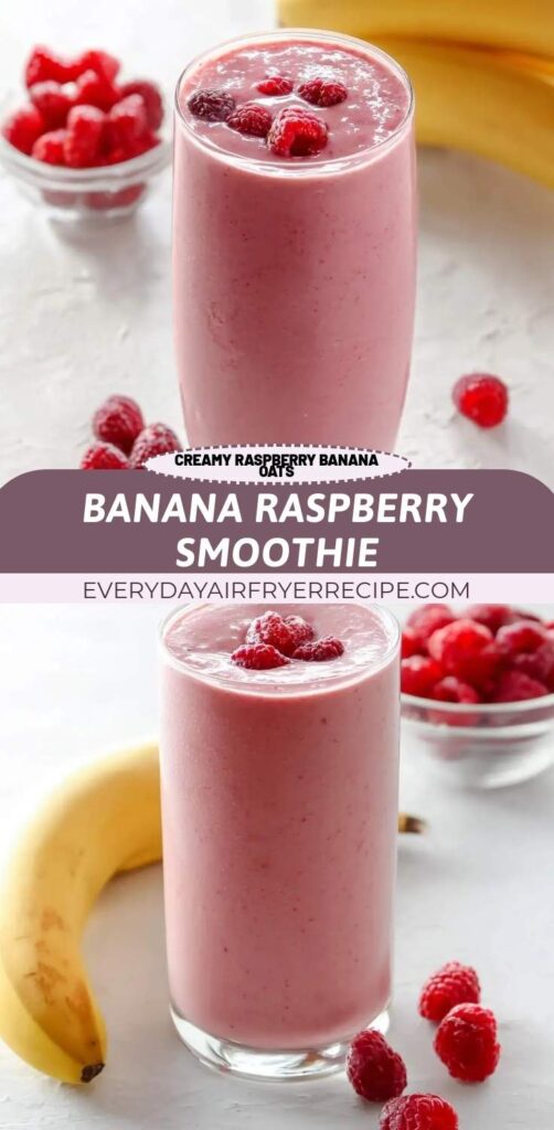 banana raspberry smoothie