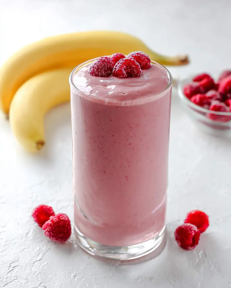 banana raspberry smoothie