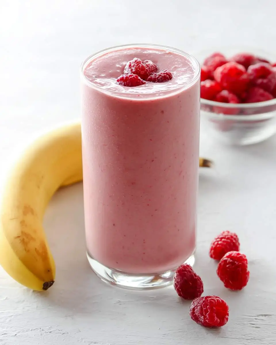 banana raspberry smoothie