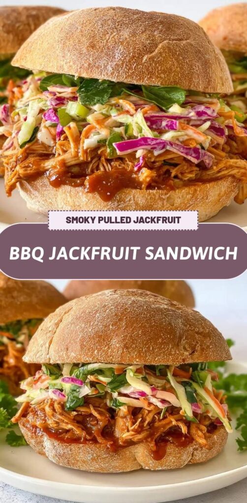 BBQ Jackfruit Sandwich