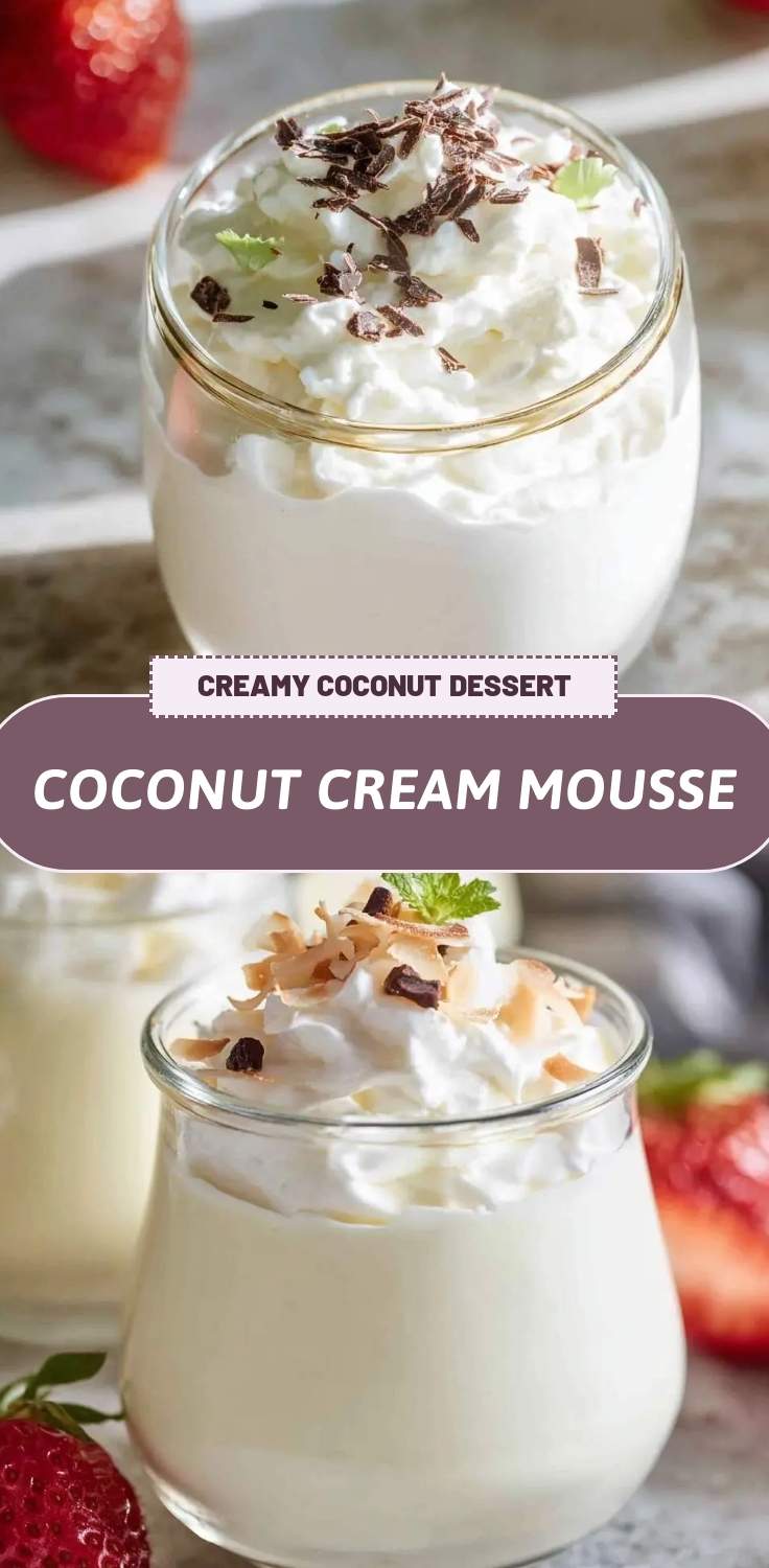 Coconut Cream Mousse