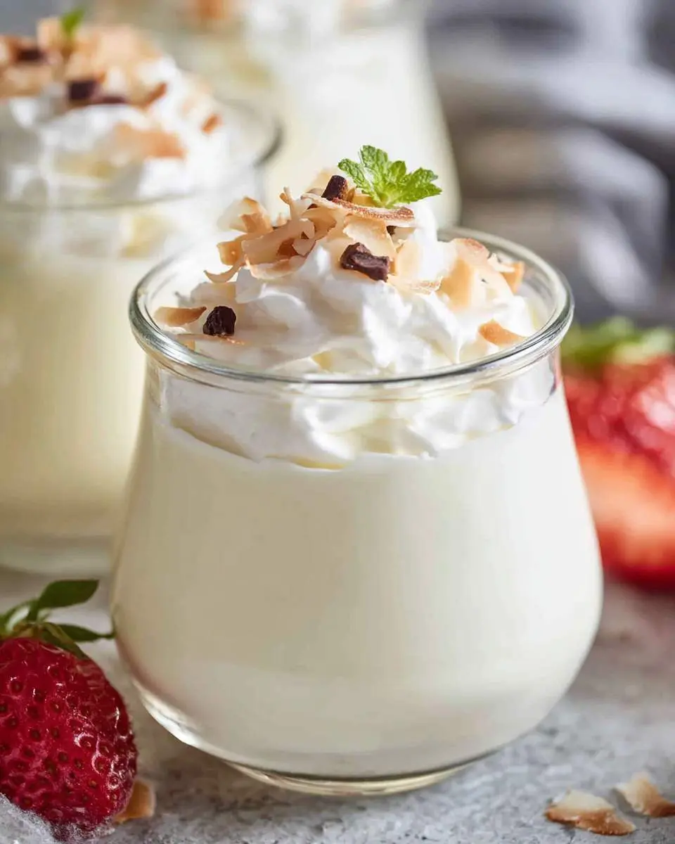Coconut Cream Mousse