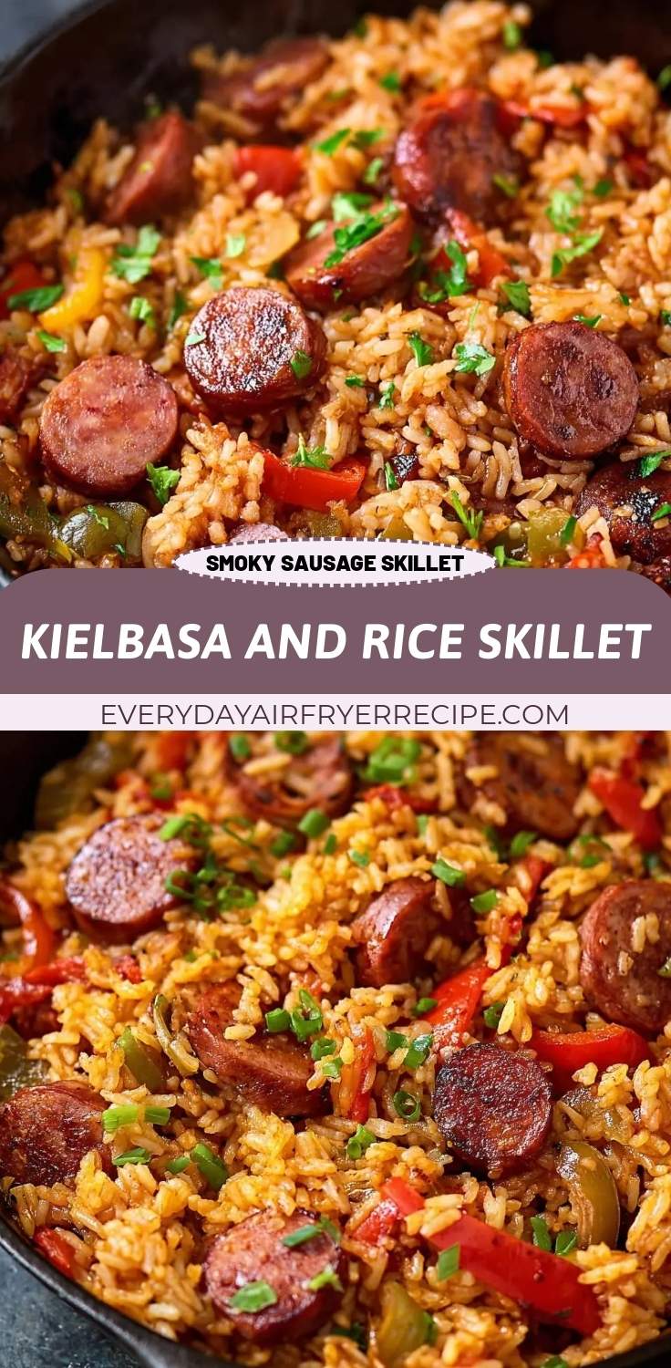 Kielbasa and Rice Skillet