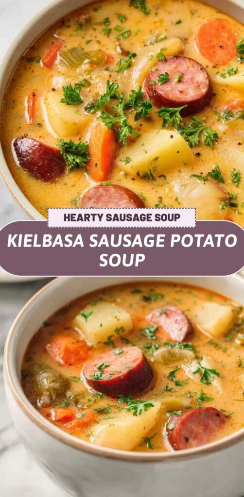 Kielbasa Sausage Potato Soup