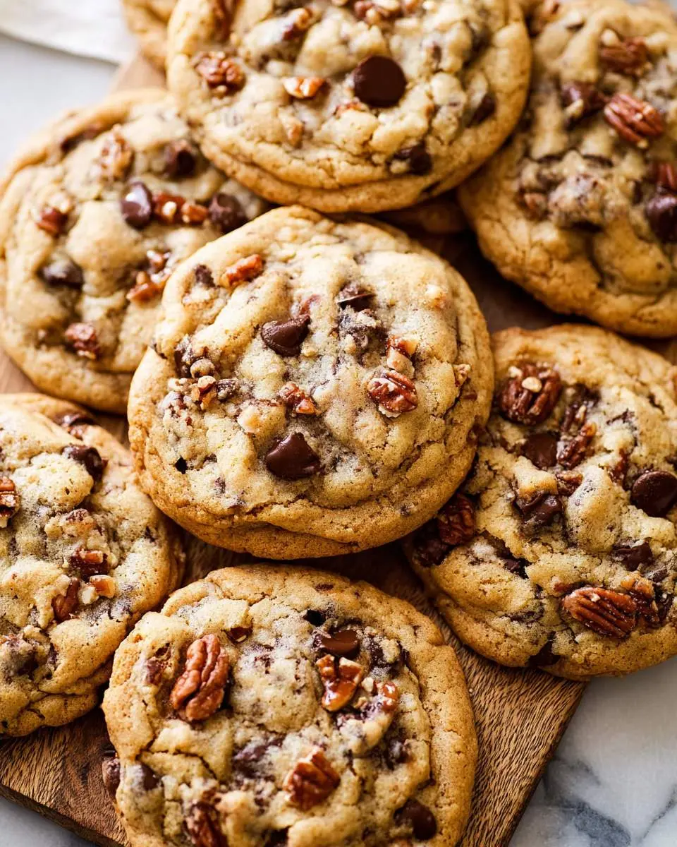 Maple Pecan Chocolate Chip Cookies