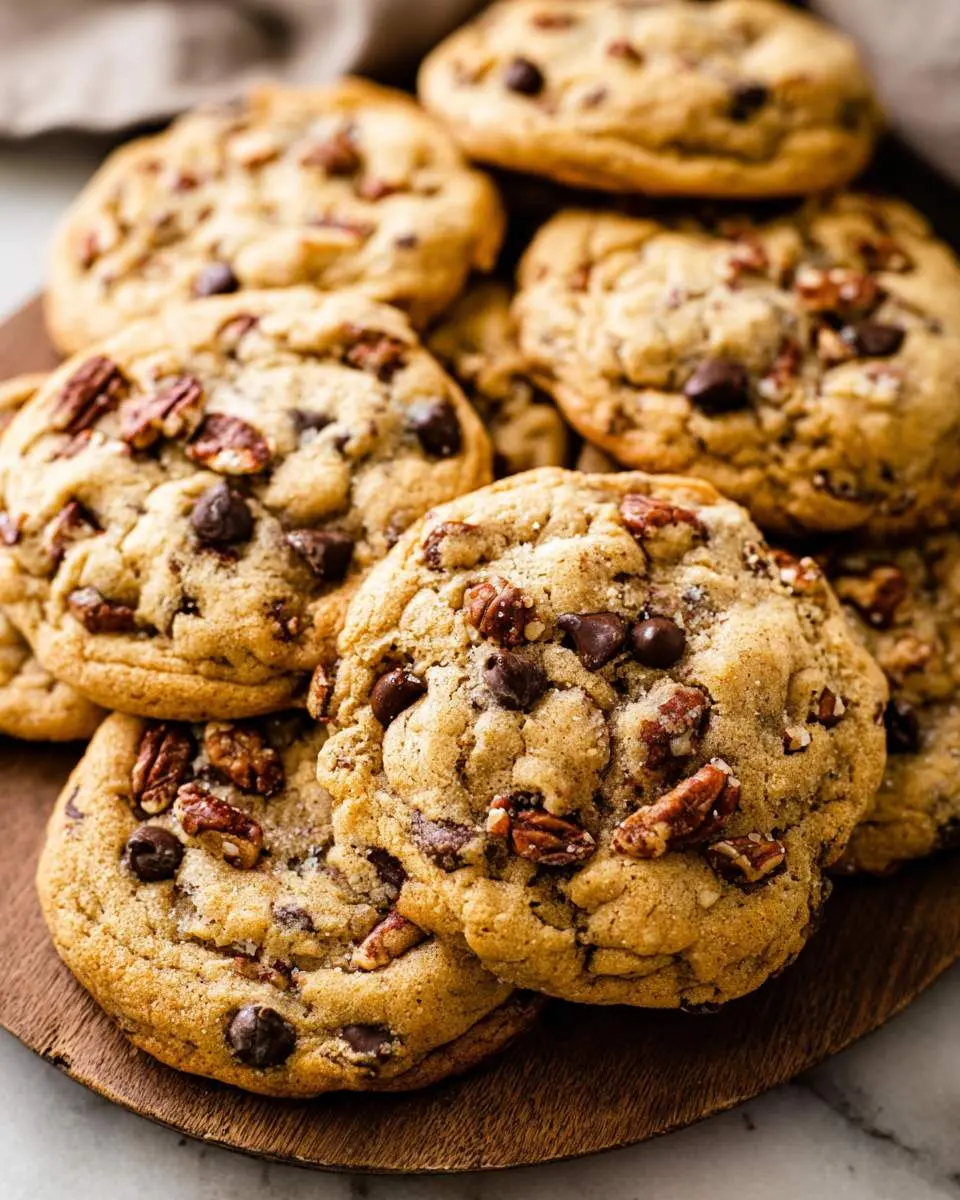 Maple Pecan Chocolate Chip Cookies