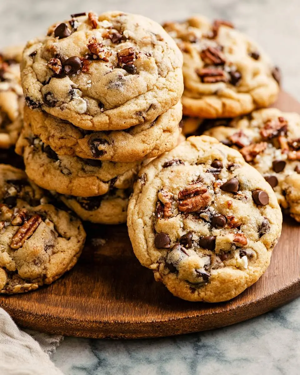 Maple Pecan Chocolate Chip Cookies