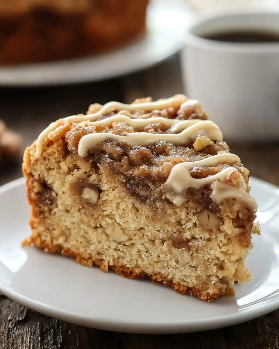 Maple Walnut Coffee Cake