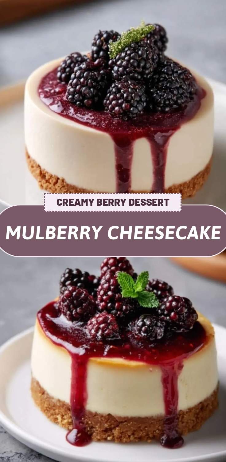 Mulberry Cheesecake