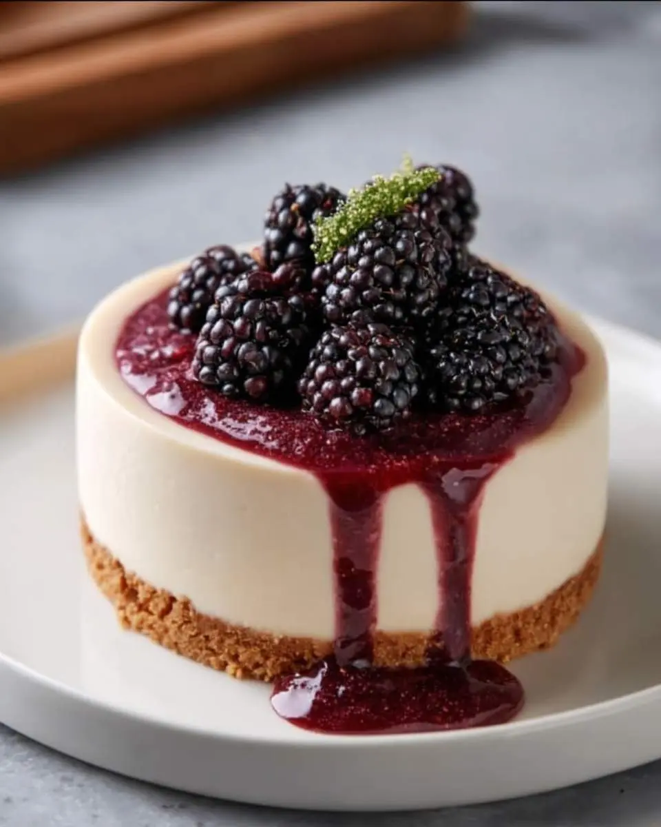 Mulberry Cheesecake
