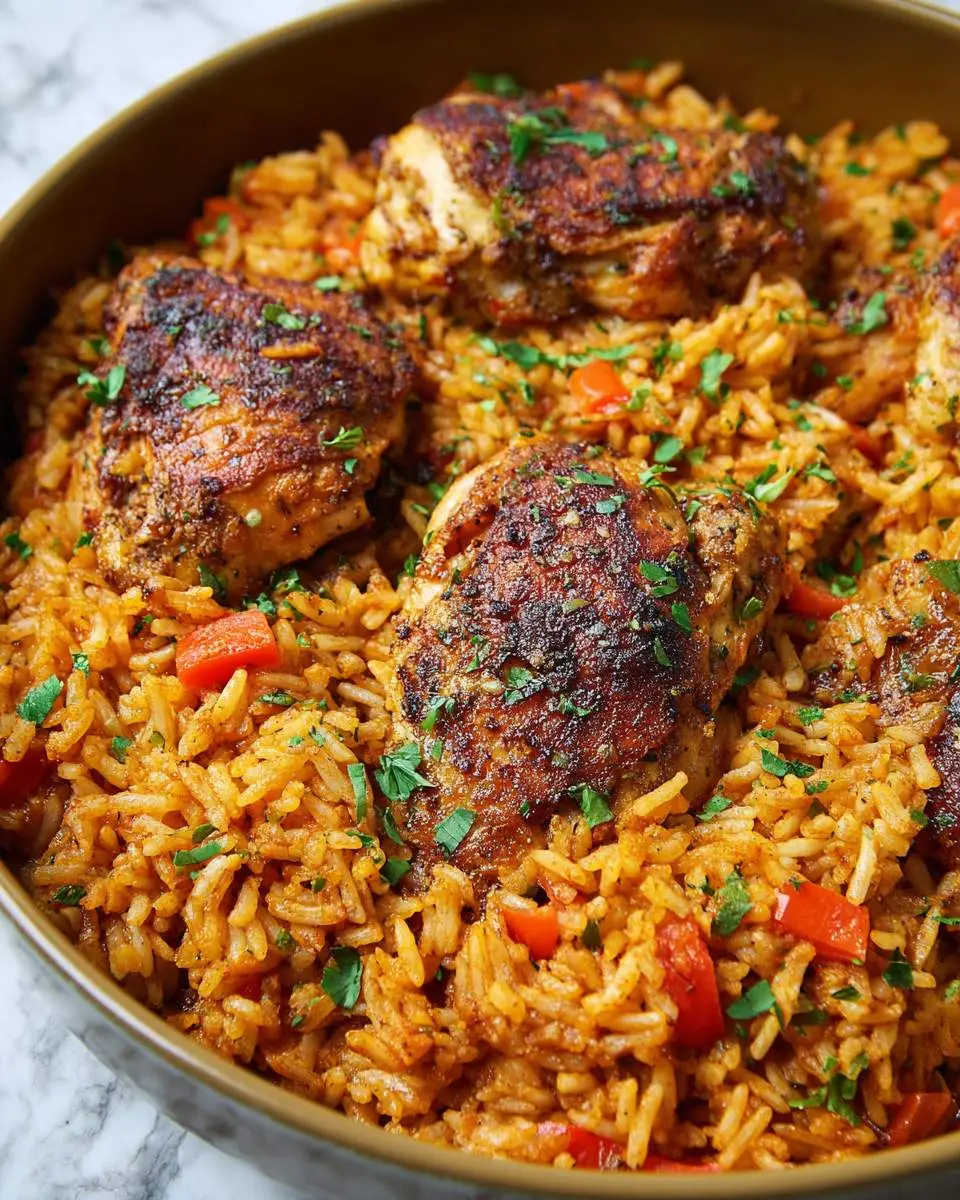 One-Pan Cajun Chicken and Rice