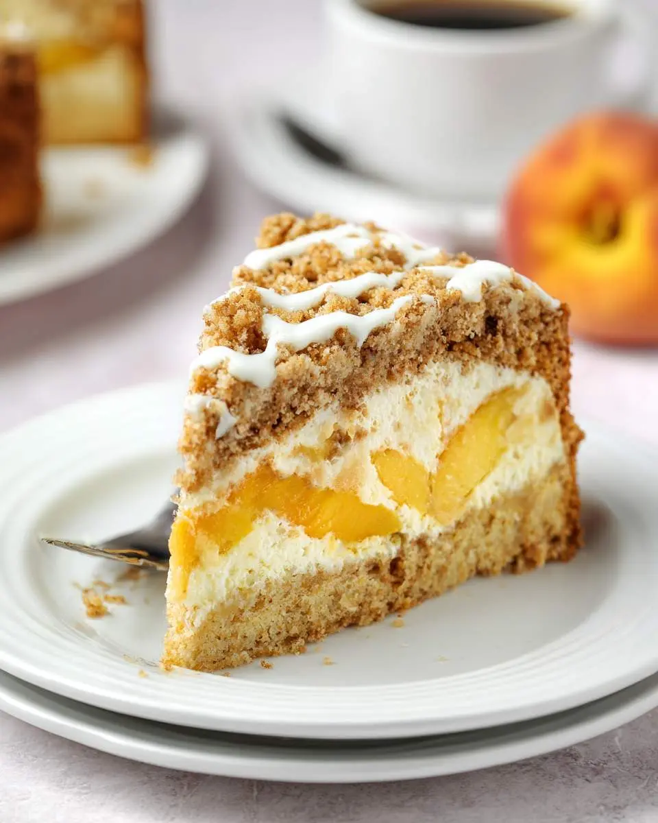 Peach Coffee Cake