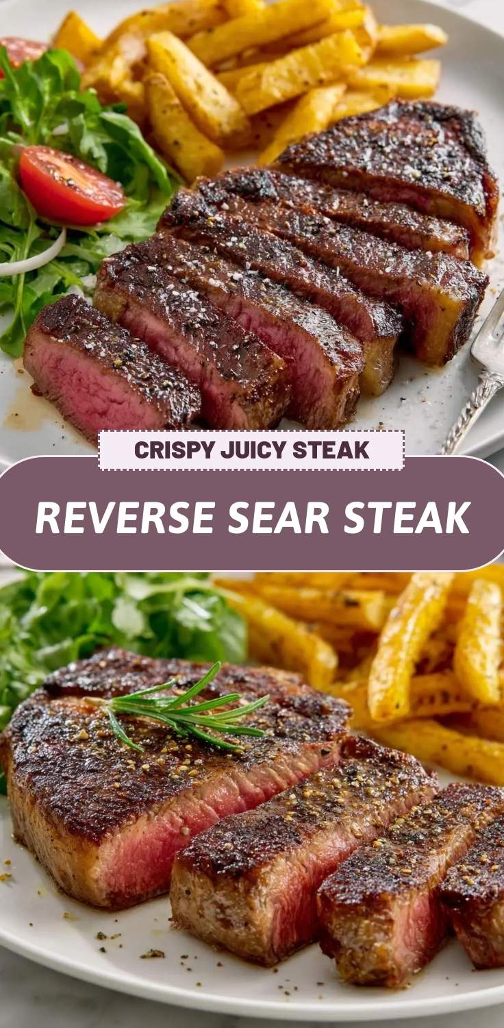 reverse sear steak