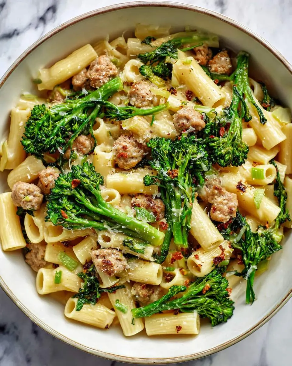Sausage Broccolini Pasta