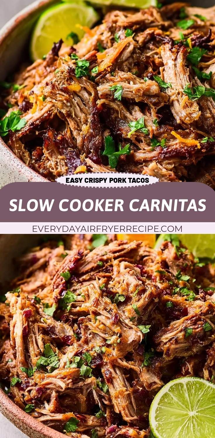 slow cooker carnitas