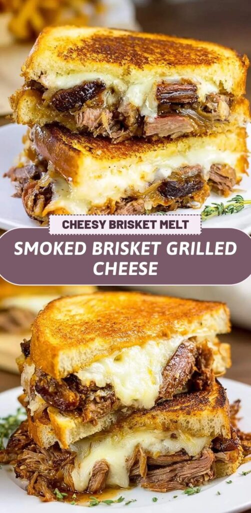 Smoked Brisket Grilled Cheese