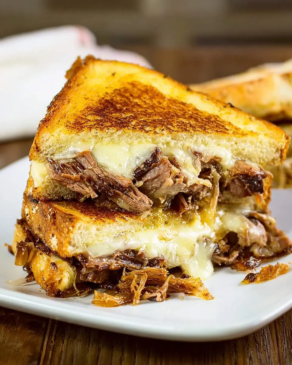Smoked Brisket Grilled Cheese