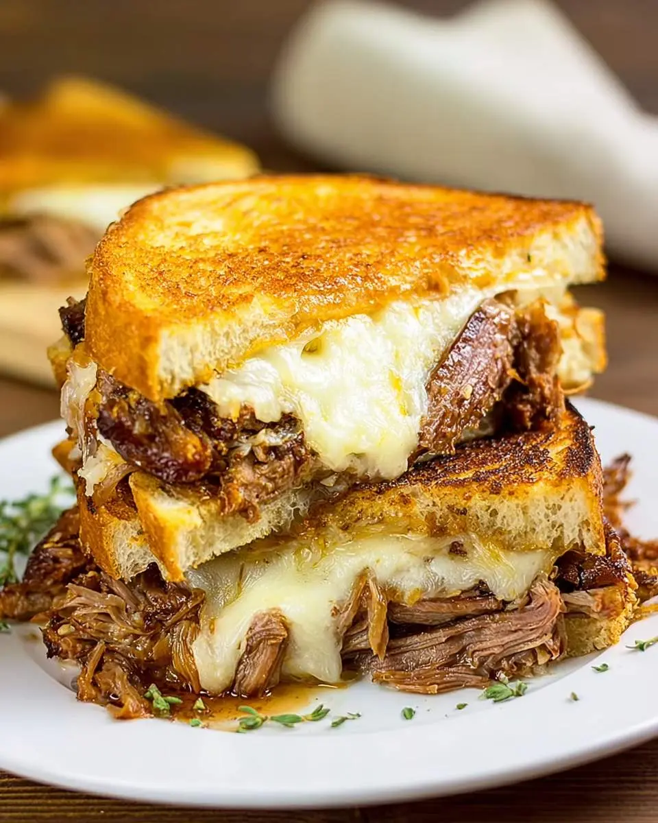 Smoked Brisket Grilled Cheese