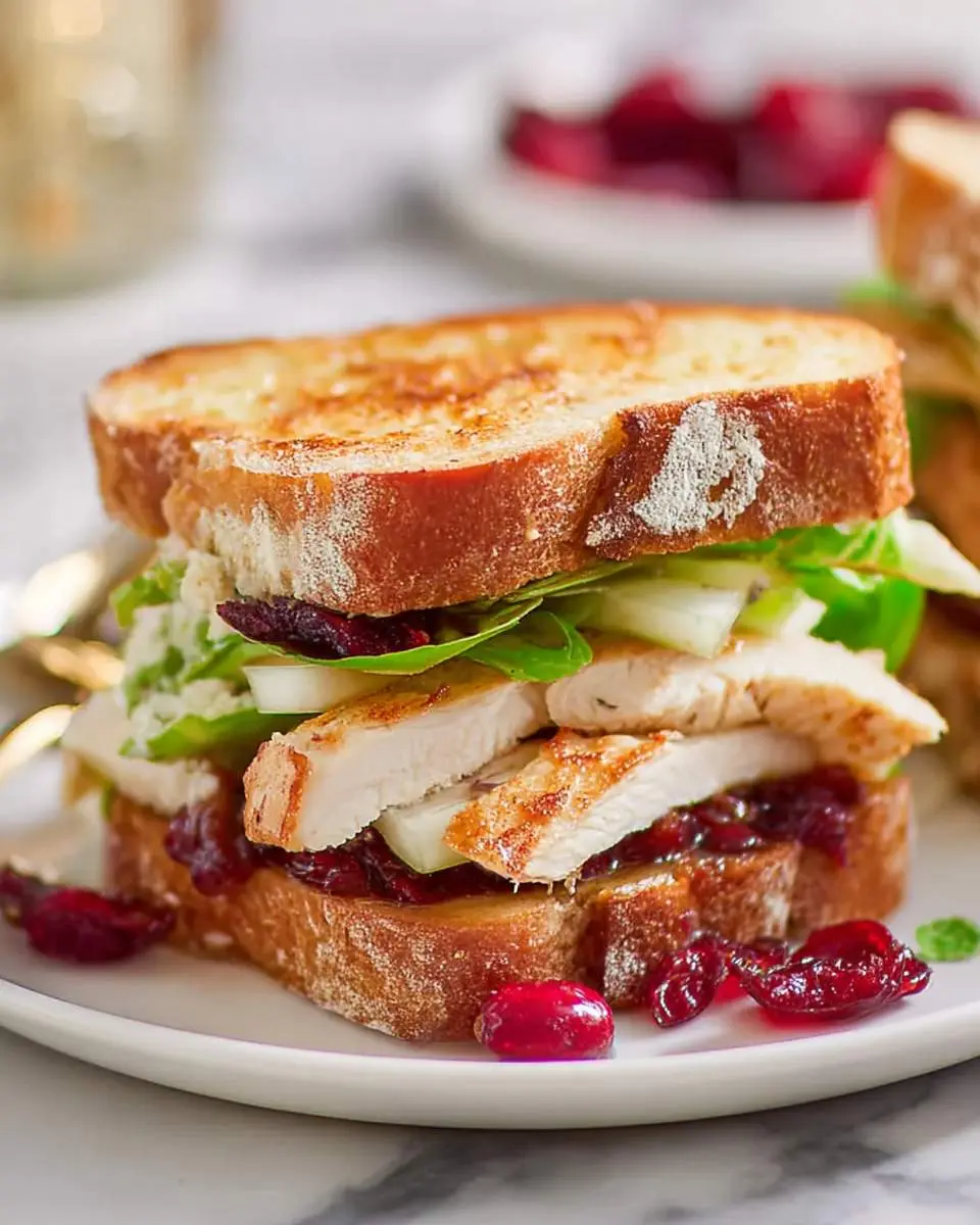 Turkey Brie Cranberry sandwich recipes