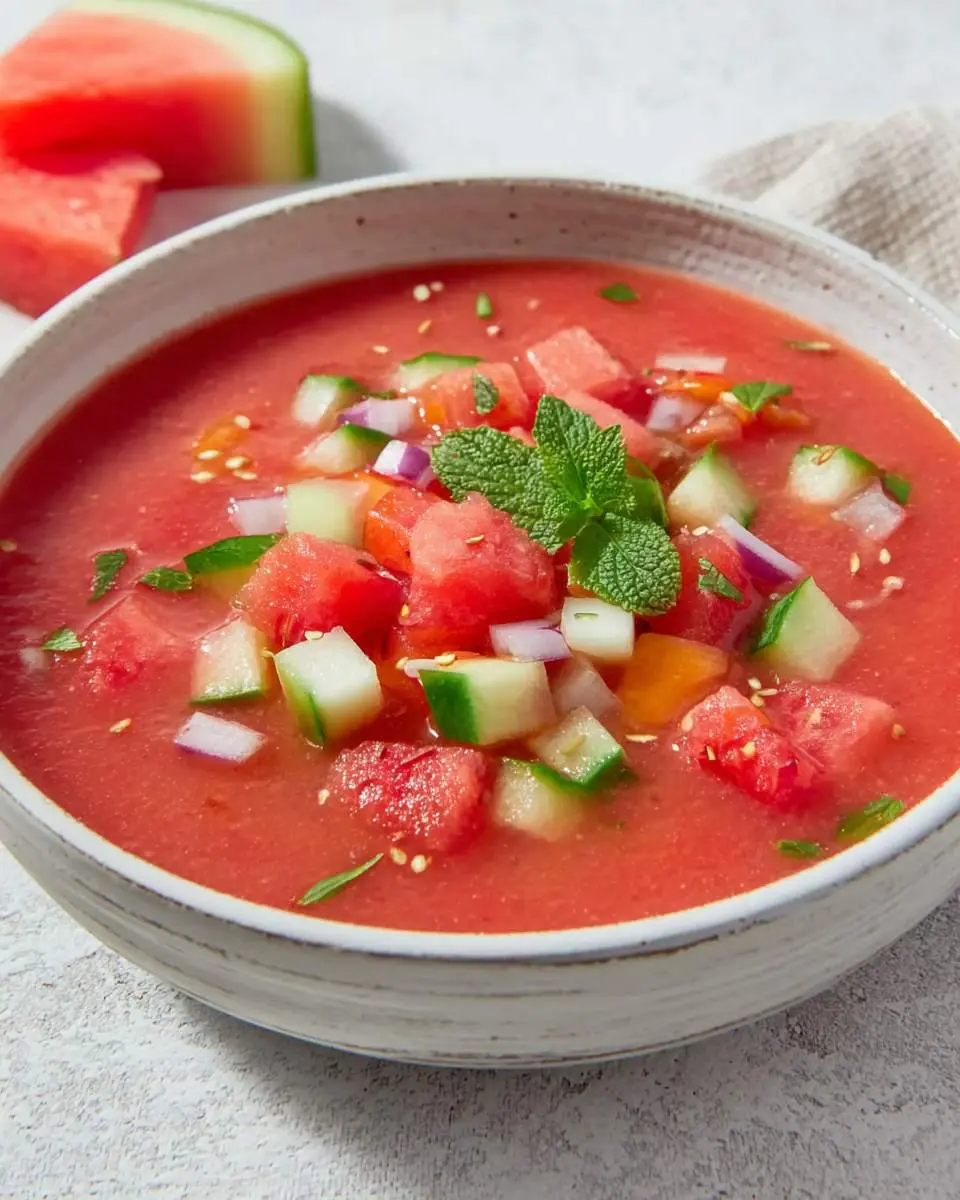 Watermelon Gazpacho