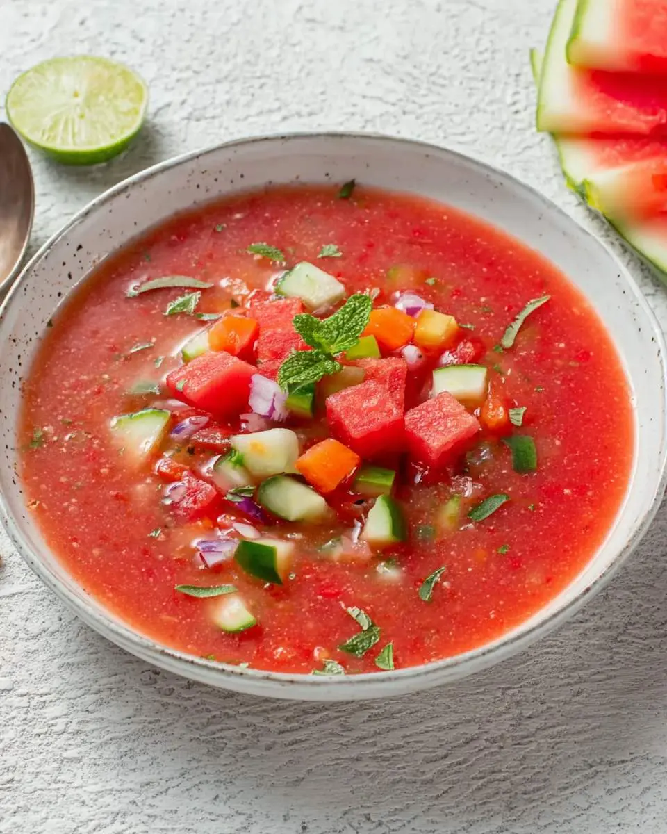 Watermelon Gazpacho